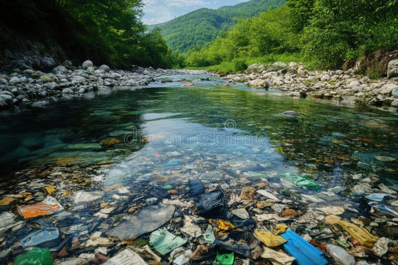 Contrasting Polluted River Features and Clear Stream Highlights Urgent ...