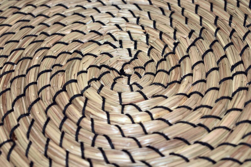 Contrasting Spirally Formed Grass Mat Stock Photo - Image of spirally ...