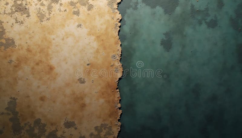 Contrasting Textures Abstract Background with Sandy Terrain and Watery ...