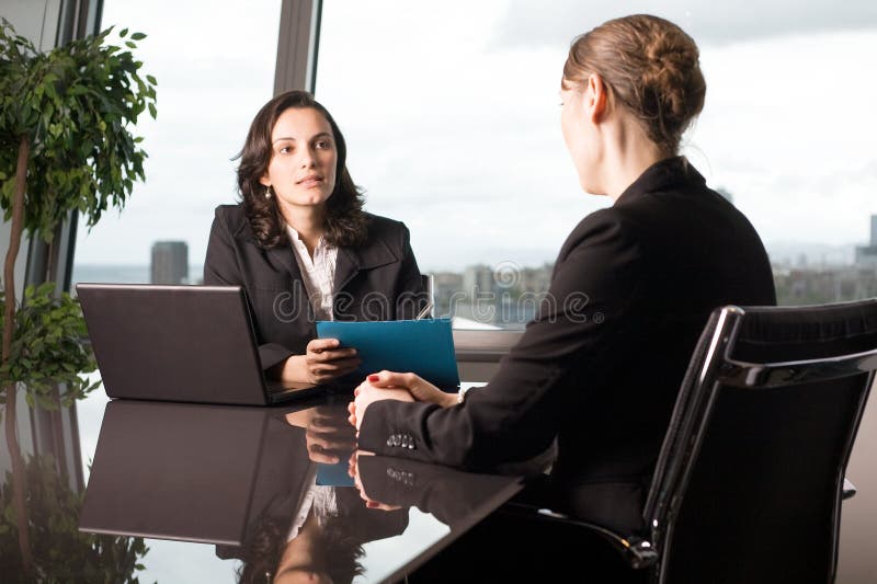 Contratar a Un Nuevo Empleado Foto de archivo - Imagen de oficina ...