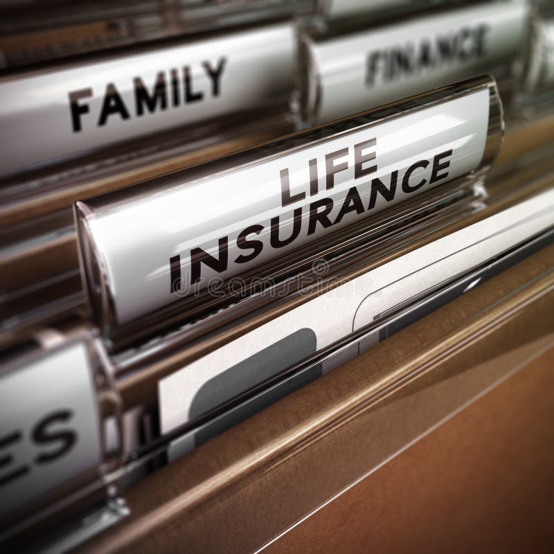 Sinal Do Seguro De Vida a Mão Guarda O Símbolo Humano Ilustração do ...