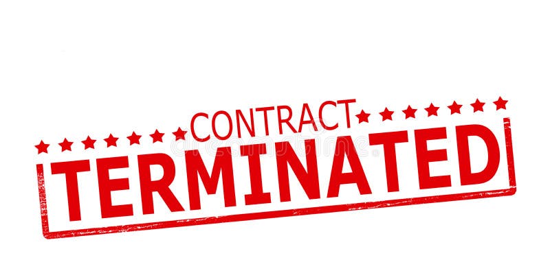 Contrato terminado ilustração stock. Ilustração de vermelho - 92048651