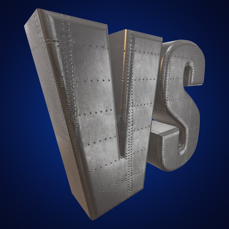 Contre Le Logo CONTRE Les Lettres 3D Illustration Stock - Illustration ...