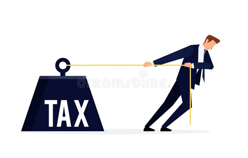 Contribuable Illustration Stock Illustration Du Renflouement 10795597