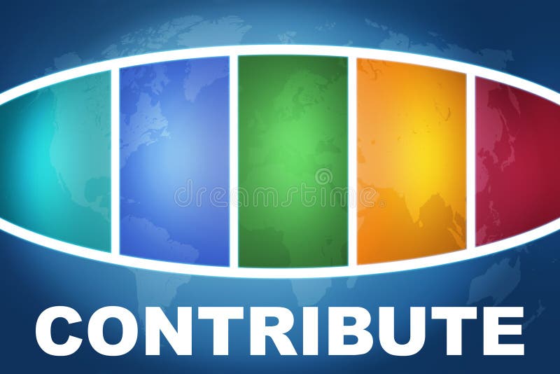 Contribute stock illustration. Illustration of contribution - 49591856