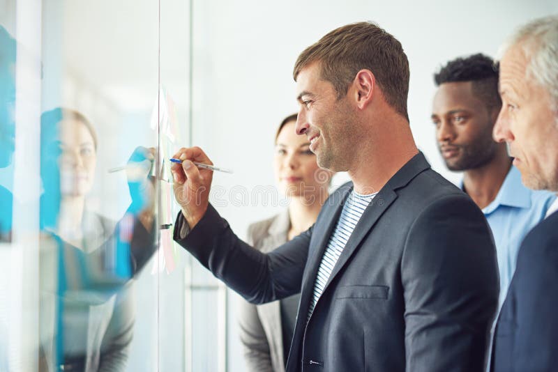 Contributing To the Future Success of Their Company. a Group of ...