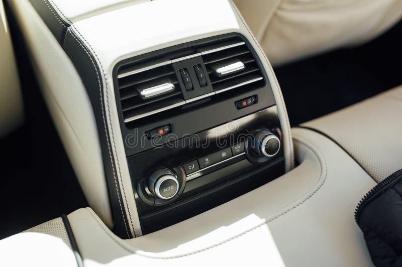 Control Board for Various Driver Assistance Systems in a Luxury Car ...