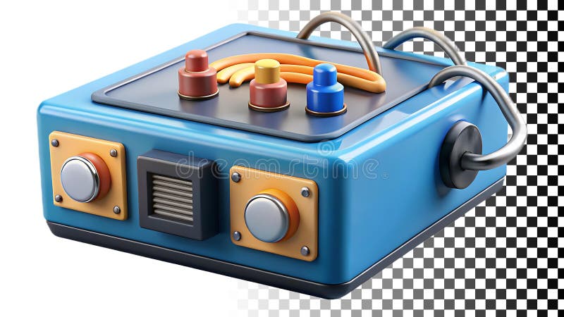 Control Box with Buttons Technology Interface Electronic Device System ...