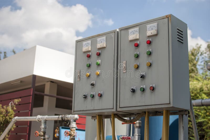 Control box stock image. Image of protection, design - 48292019