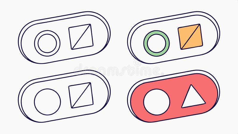Control buttons stock vector. Illustration of glossy - 21392101