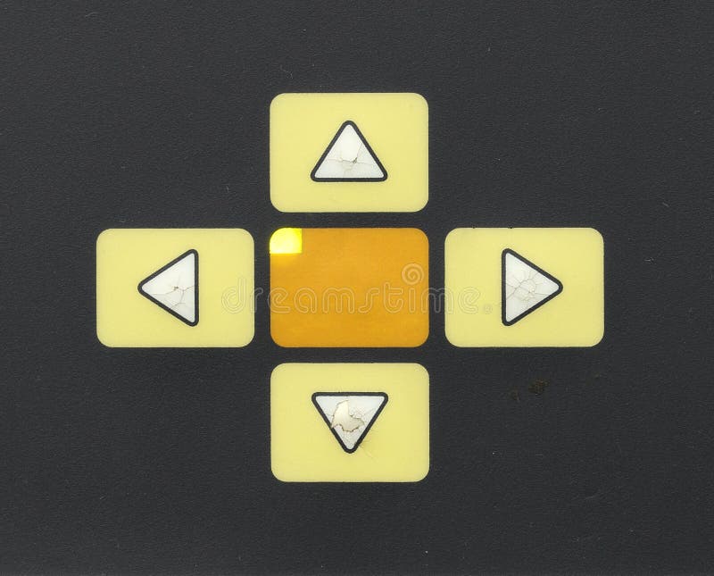 Control Buttons - Up, Down, Right, Left Stock Image - Image of arrows ...