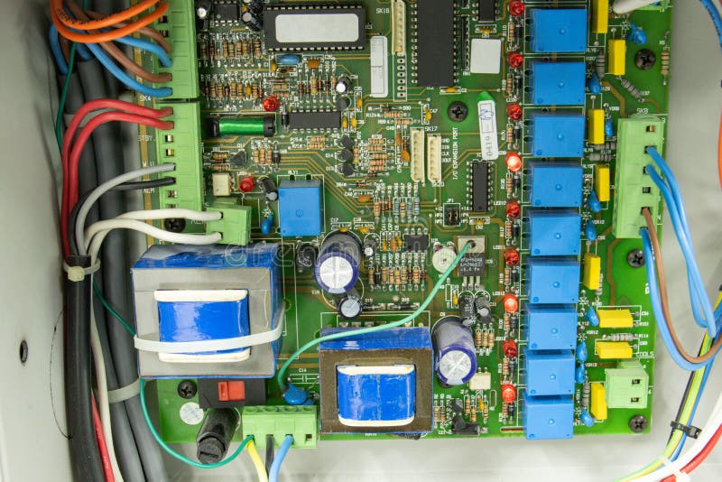 Control Cabinet Electric Board and Circuit Ship for Industry Stock ...