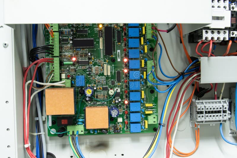 Control Cabinet Electric Board and Circuit Ship for Industry Stock ...