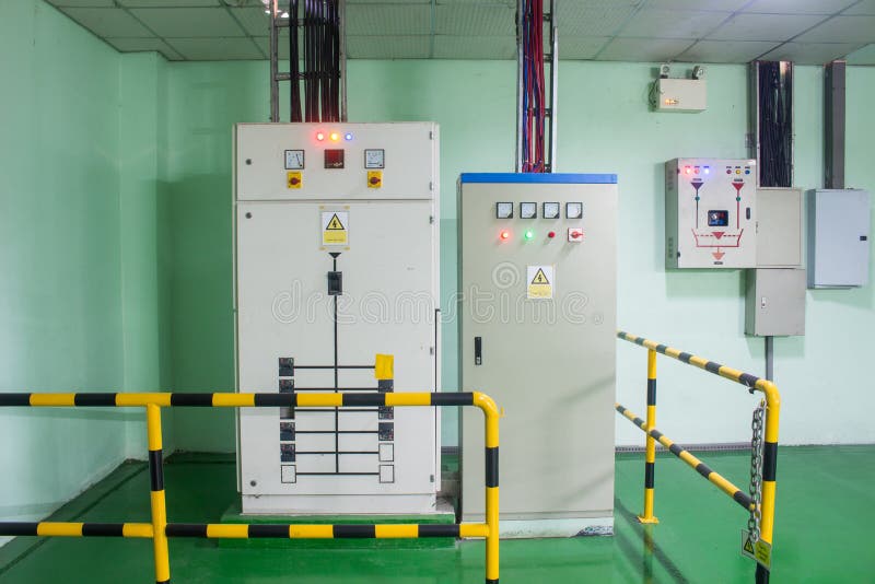 Control Cabinets Avtomation Stock Image - Image of panel, automation ...