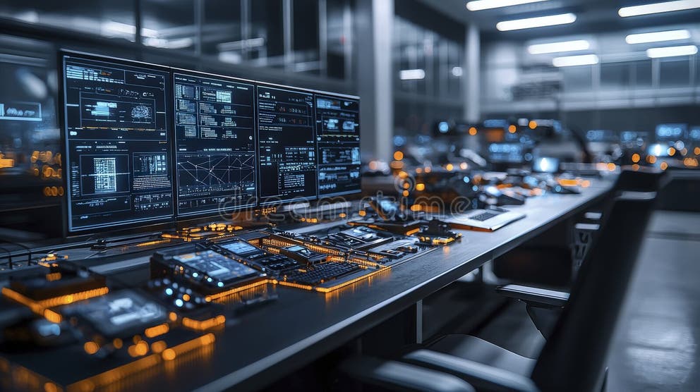 Control Center Operations Digital Interface Management Modern ...