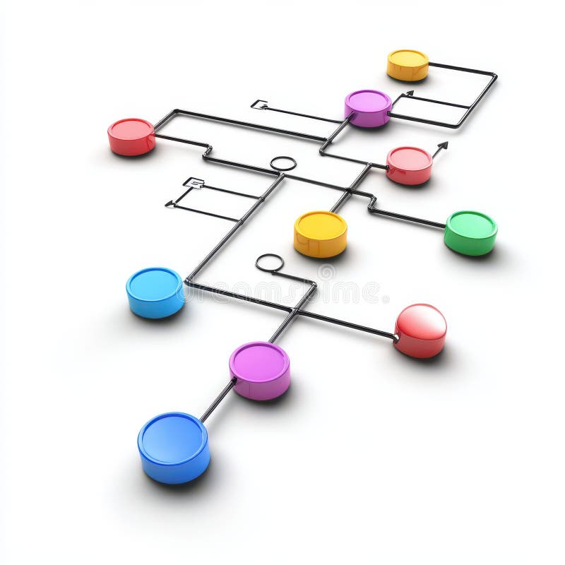 Control Chart Template Isolated on White Background Stock Illustration ...