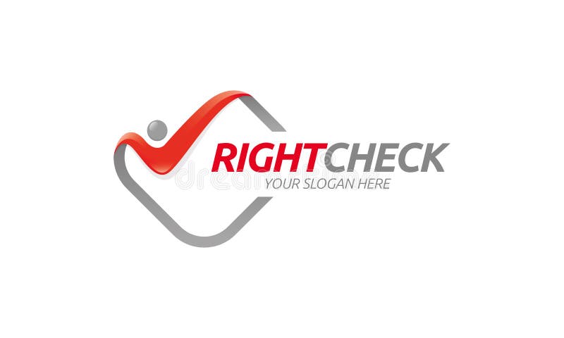 Logotipo Correcto Del Control Ilustración del Vector - Ilustración de ...