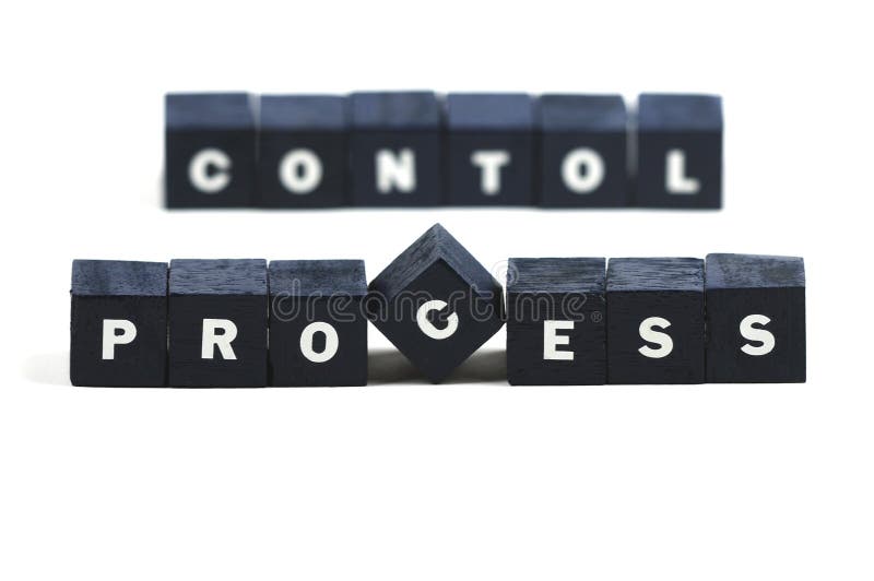 Control de proceso imagen de archivo. Imagen de concepto - 11994093