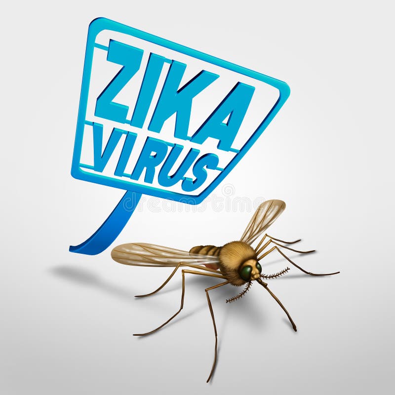 Estructura Del Virus De Zika Ilustración del Vector - Ilustración de ...