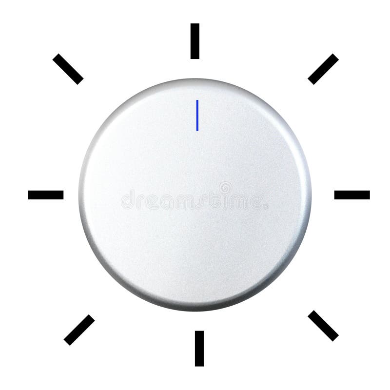 Dial Knob Level Control With Shadow Stock Vector - Illustration of knob ... Dial Knob Level Control With Shadow Stock Vector - Illustration of knob ...