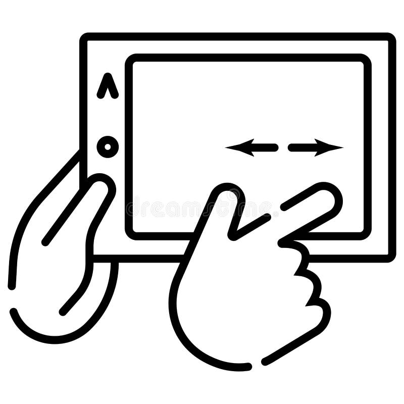 Control Different Devices Tablets and Smartphones Icon Vector Stock ...