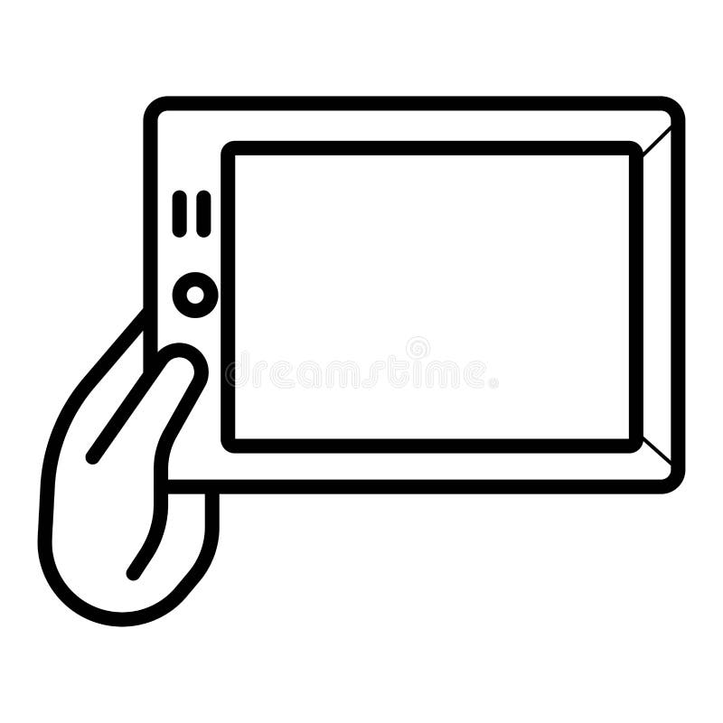 Control Different Devices Tablets and Smartphones Icon Vector Stock ...