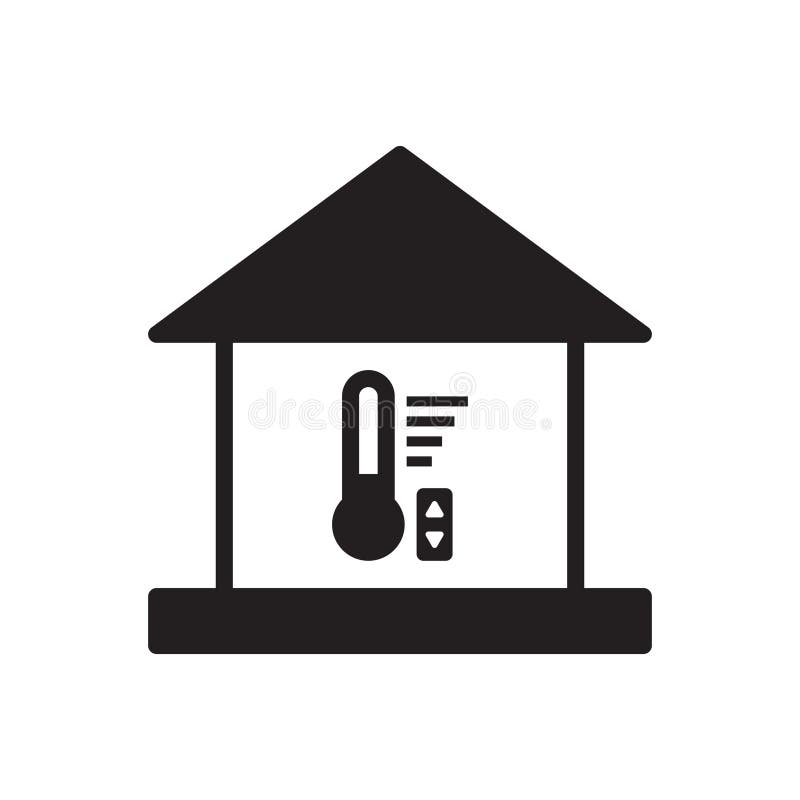 Room Temperature Control Symbol Stock Illustration - Illustration of ...