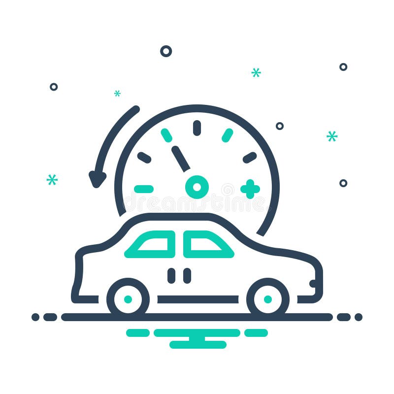 Mix Icon for Control, Command Transportation Stock Vector ...