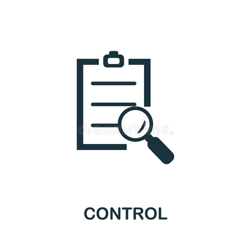 Control Icon. Simple Illustration from Startup Collection Stock ...