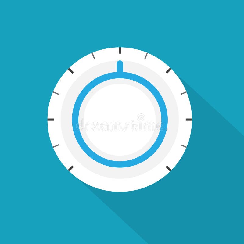 Control knob icon stock vector. Illustration of control - 182635405