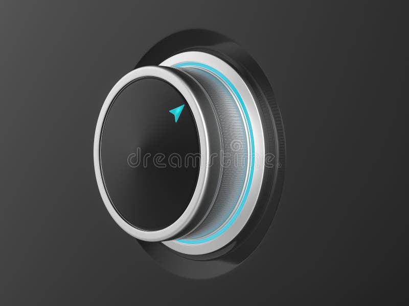 Control knob stock illustration. Illustration of interface - 85497175