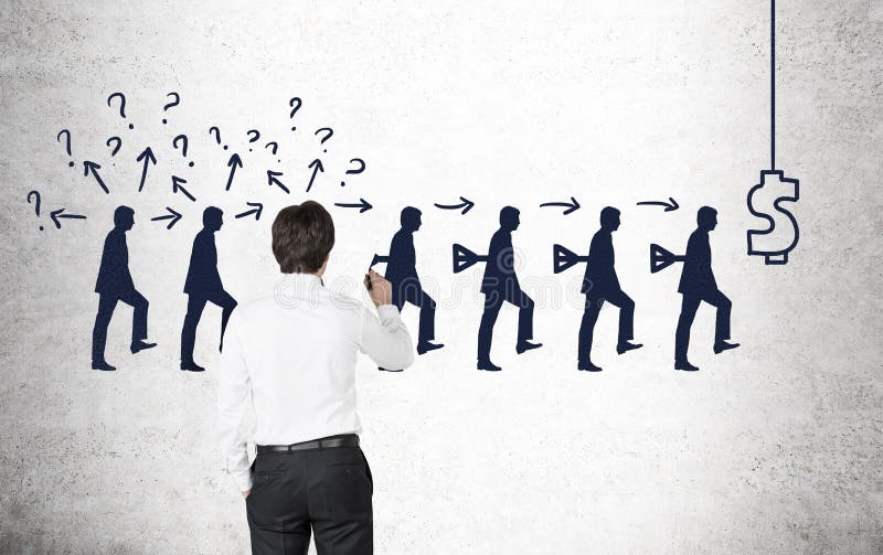 Control and Manipulation Concept Stock Image - Image of boss ...