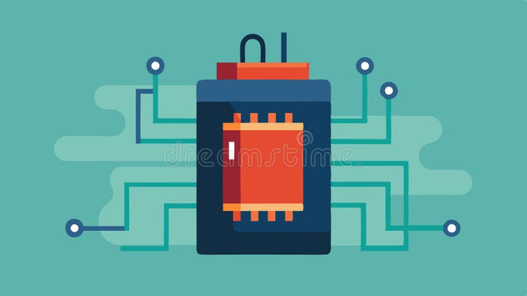 Control Mechanism an Illustration Showing a Small Battery or ...