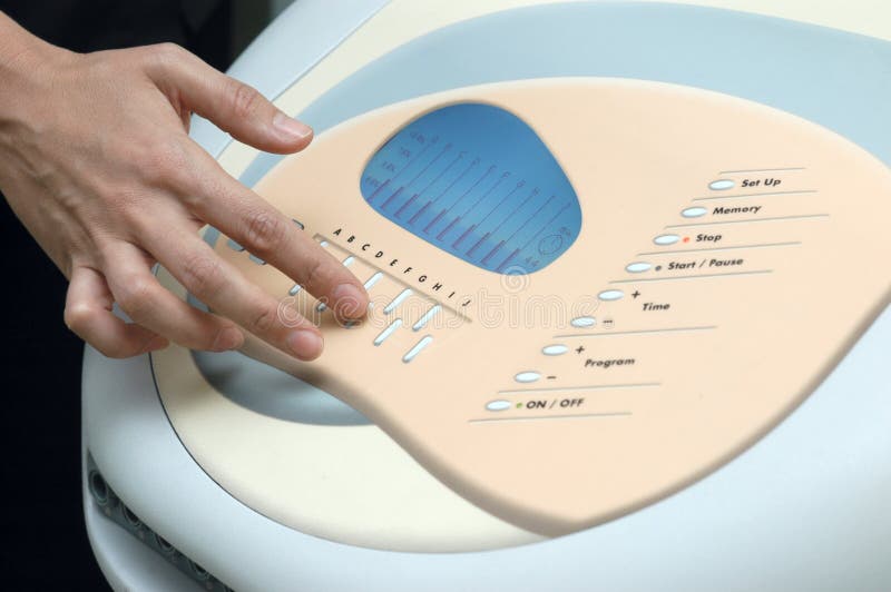 Control of medical stock photo. Image of fingers, touching - 7681524