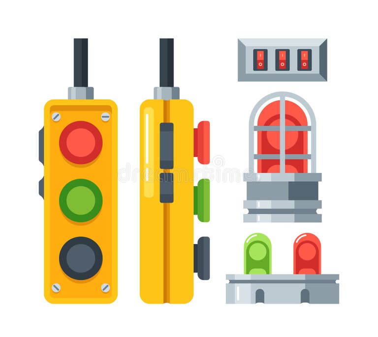 Control Pane is Central Command Hub, Regulates Functions. Switch is on ...