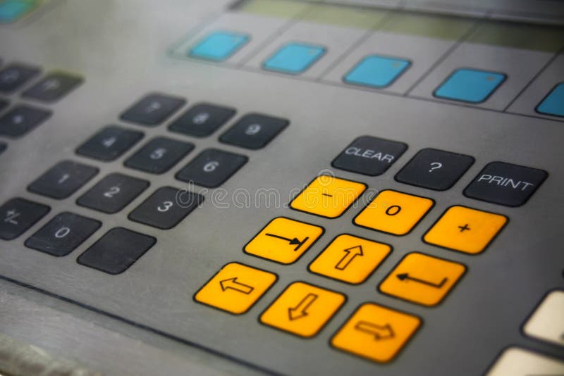 Control panel stock photo. Image of paint, knob, press - 1202408