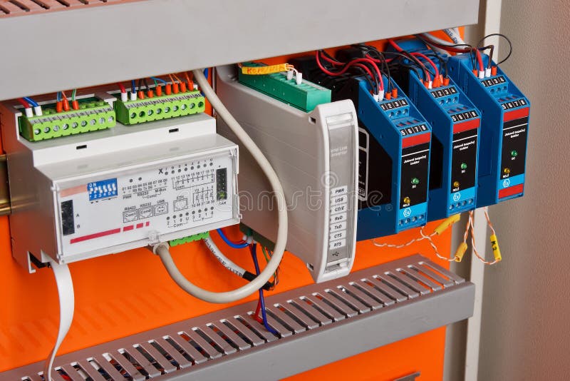 Control Panel with Instrumentation Stock Photo - Image of generation ...