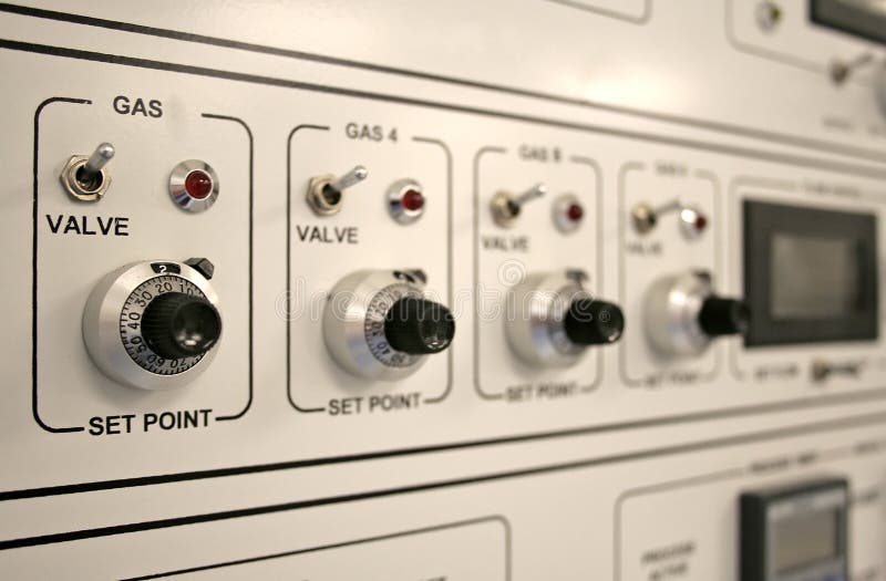 Control Panel stock image. Image of measure, number, dial - 506567