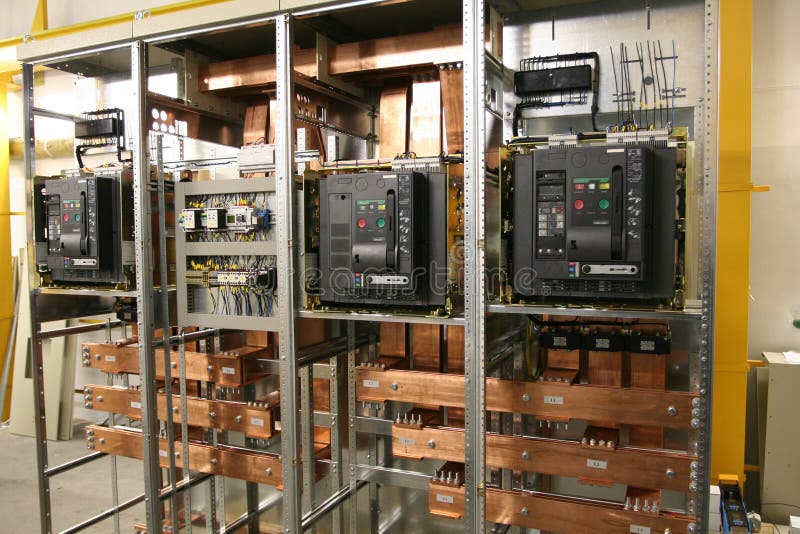 Busbar stock photo. Image of automatic, line, automation - 962224