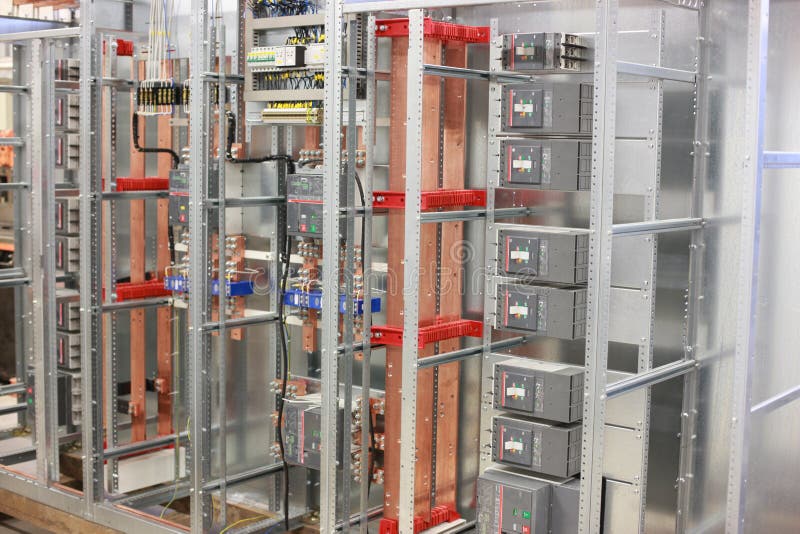 Busbar stock photo. Image of automatic, line, automation - 962224