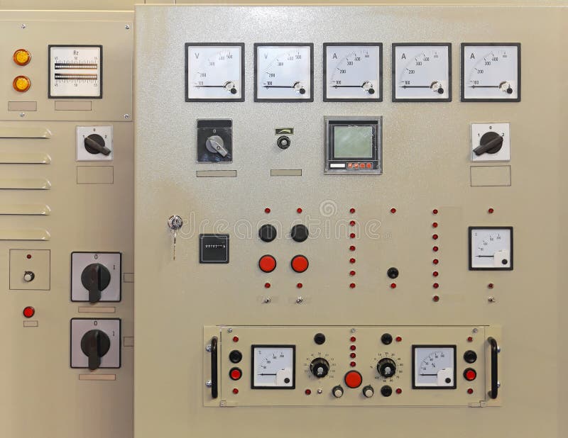 Control panel board stock image. Image of warning, panel - 42374549