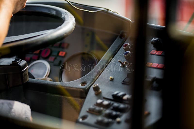 Bus Dashboard Stock Photos - Download 389 Royalty Free Photos