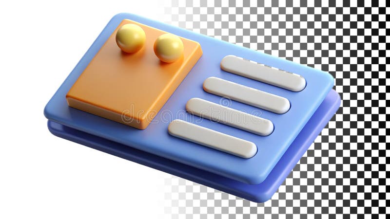 Control Panel with Buttons for Electronic Systems Control Png ...