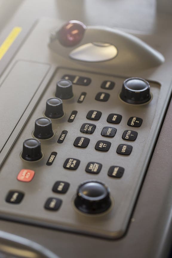 Control Panel Buttons and Knobs Stock Photo - Image of user, operation ...