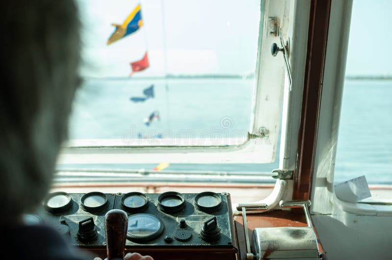 Ship Captain Control Room Dashboard Stock Photos - Free & Royalty-Free ...