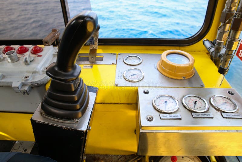 Control Panel for Control the Machine. Switch on the Panel and Control ...