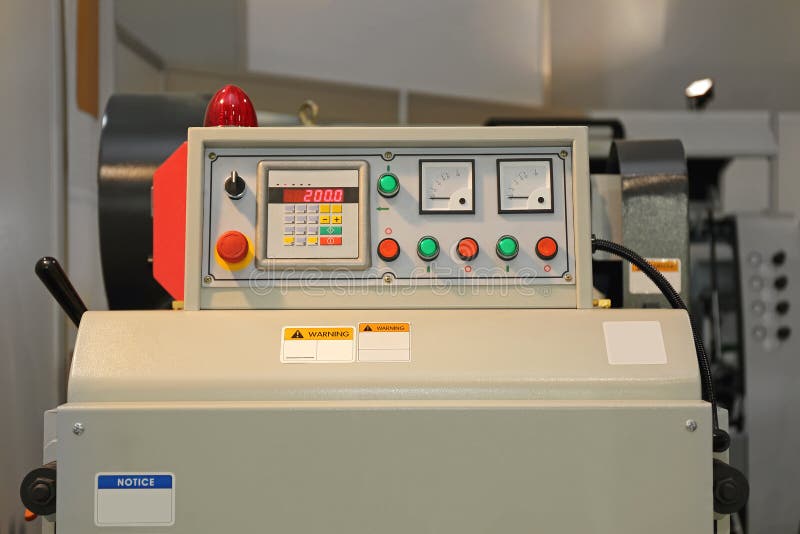 Control Panel stock image. Image of equipment, stop - 115616065