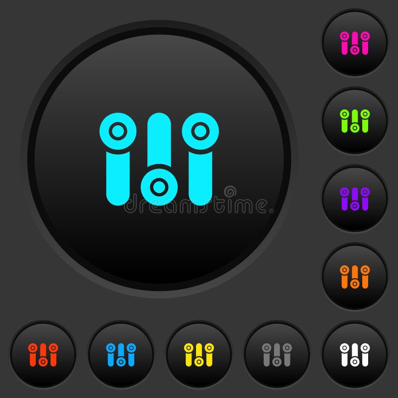 Control Panel icons stock vector. Illustration of designed - 3686475