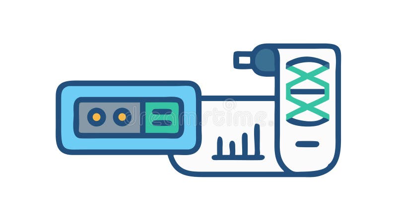 Control Panel and Data Readout, System Monitoring and Analytics Icon ...
