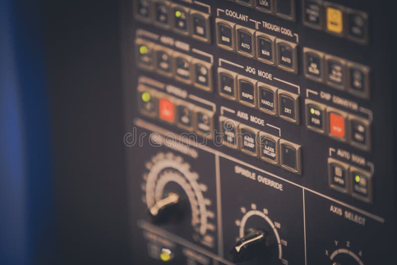 Control panel detail stock photo. Image of station, equipment - 81151732
